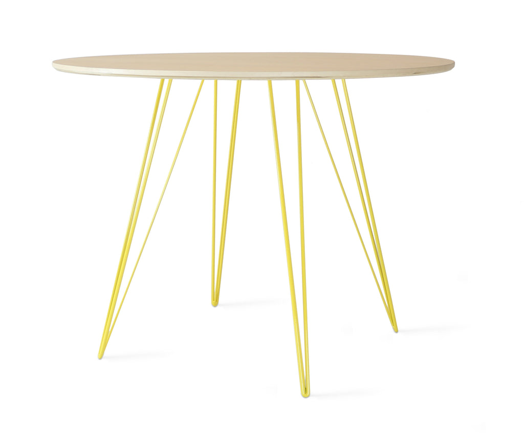 Round Maple Dining Table, Maple Wood Dining Table | Tronk Design
