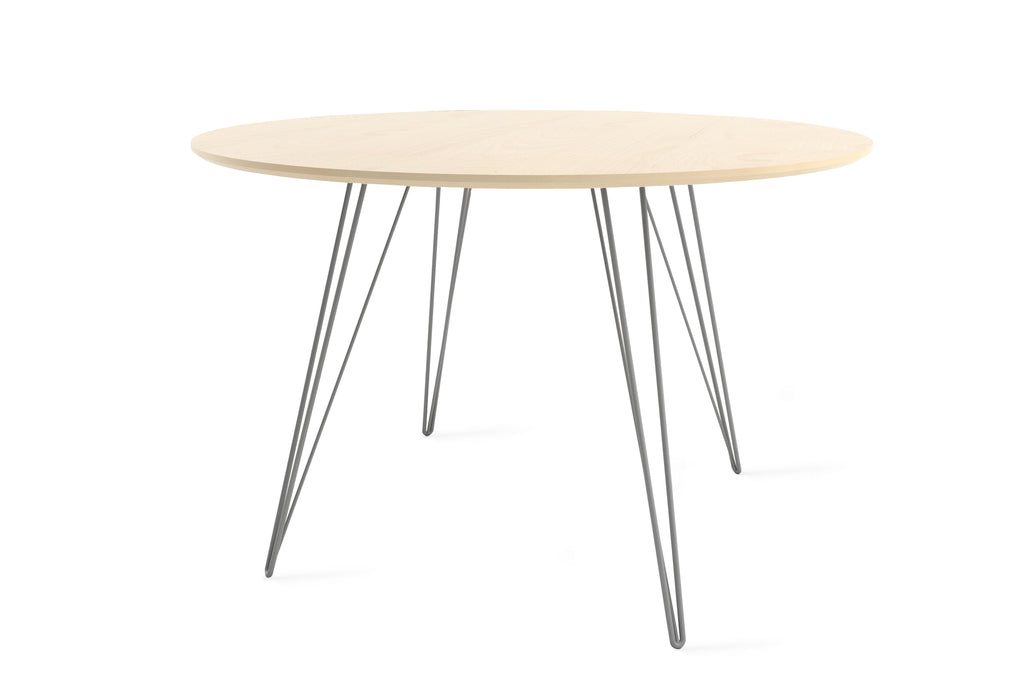 Round Maple Dining Table, Maple Wood Dining Table | Tronk Design